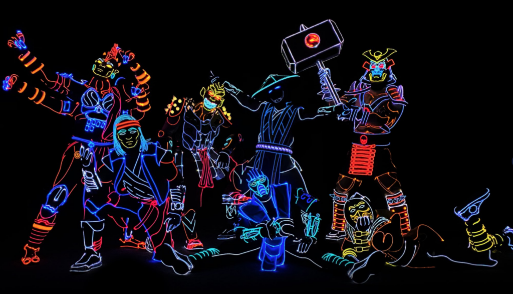Light Balance - Hi-tech neon and led show