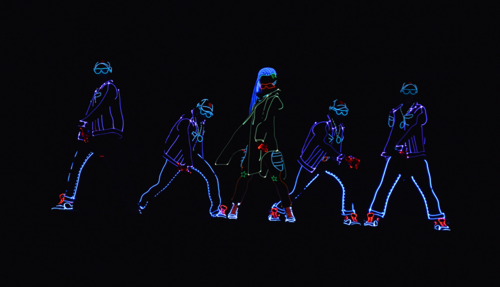 Light Balance - Hi-tech neon and led show