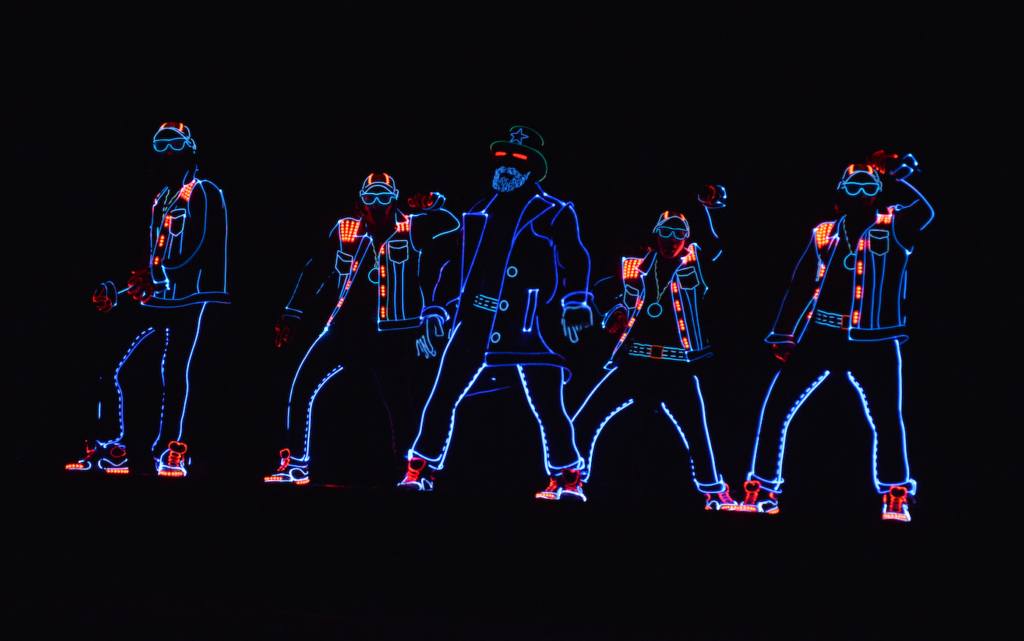 Light Balance - Hi-tech neon and led show